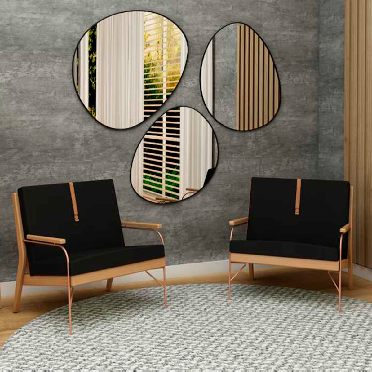 Espelho Orgânico Otto - Rudnick